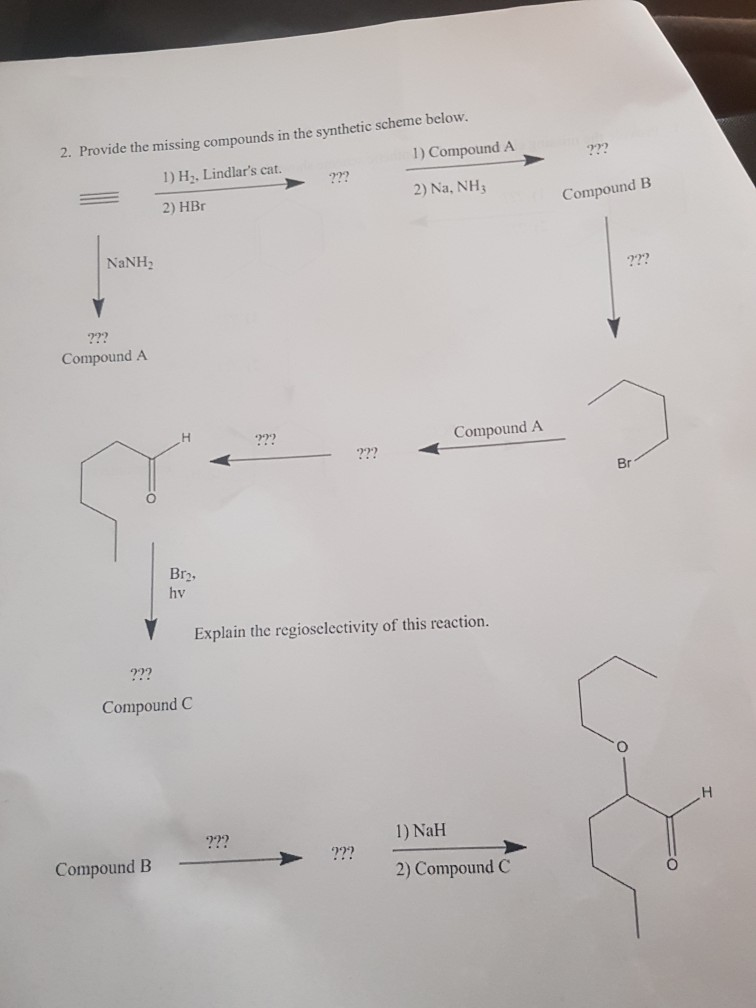 Solved Reactions and Synthesis Practice 1. Provide the | Chegg.com