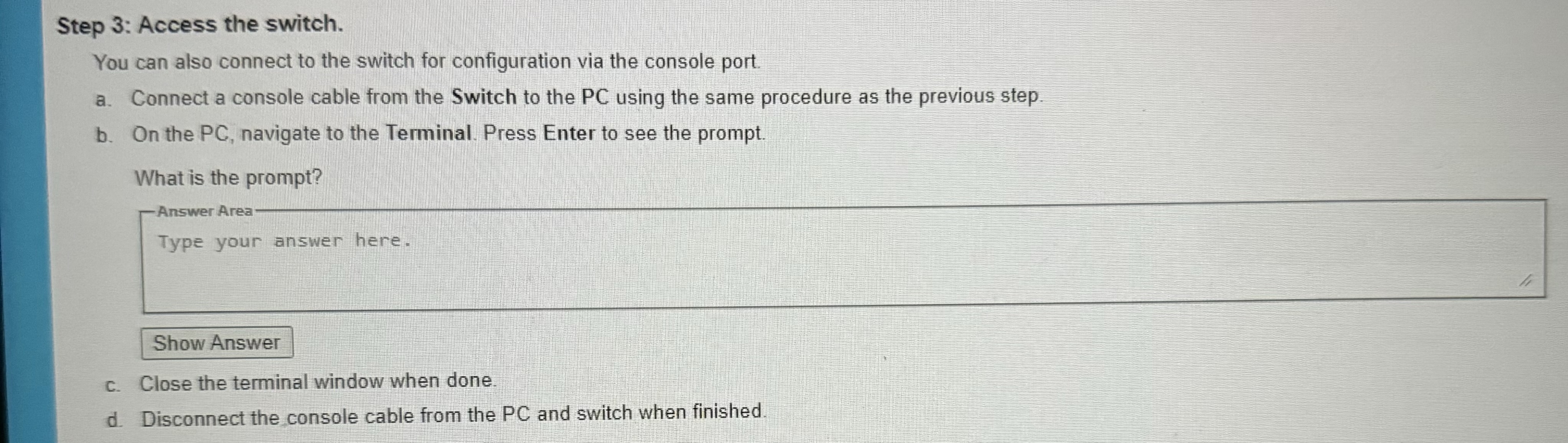 Packet Tracer - Compare In-Band and Out-of-Band | Chegg.com