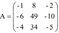 Solved Using the row reduction method to find the inverse of | Chegg.com