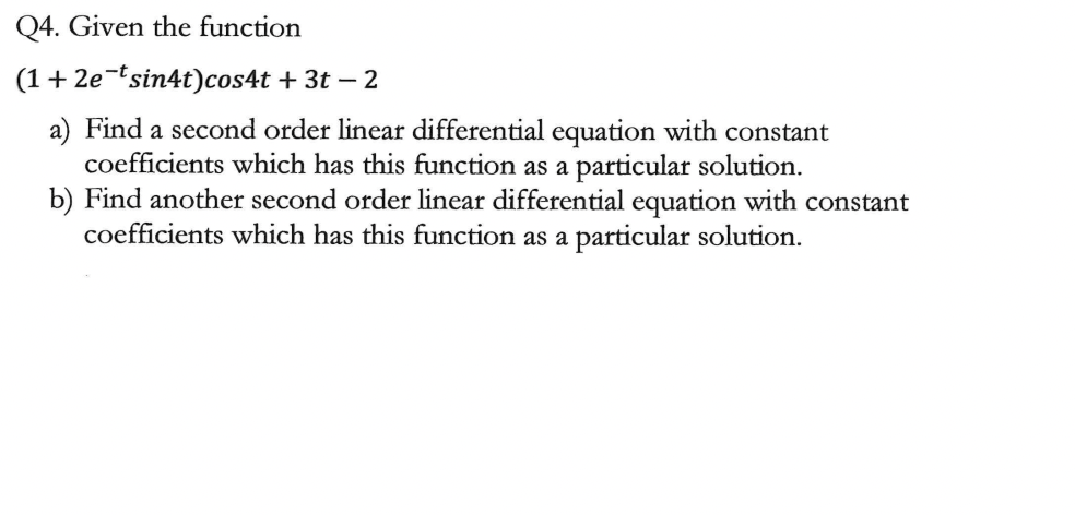 Solved Q4. ﻿Given the | Chegg.com
