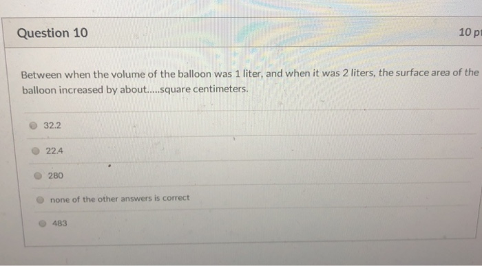 Solved Question 8 10 pts A child takes a deflated toy | Chegg.com Solved Question 8 10 pts A child takes a deflated toy | Chegg.com