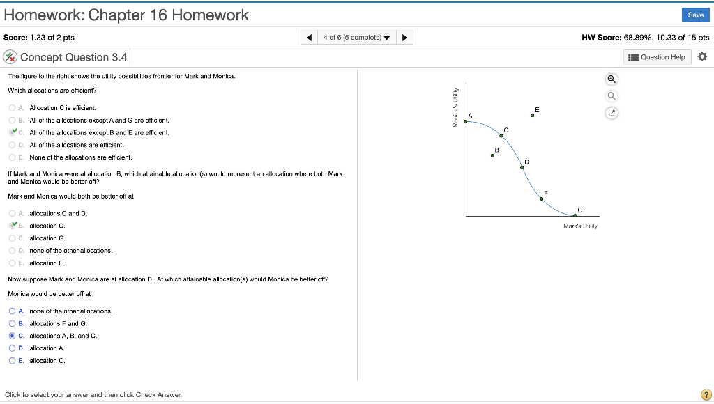Solved Homework Chapter 16 Homework Save Score 1 33 Of 2
