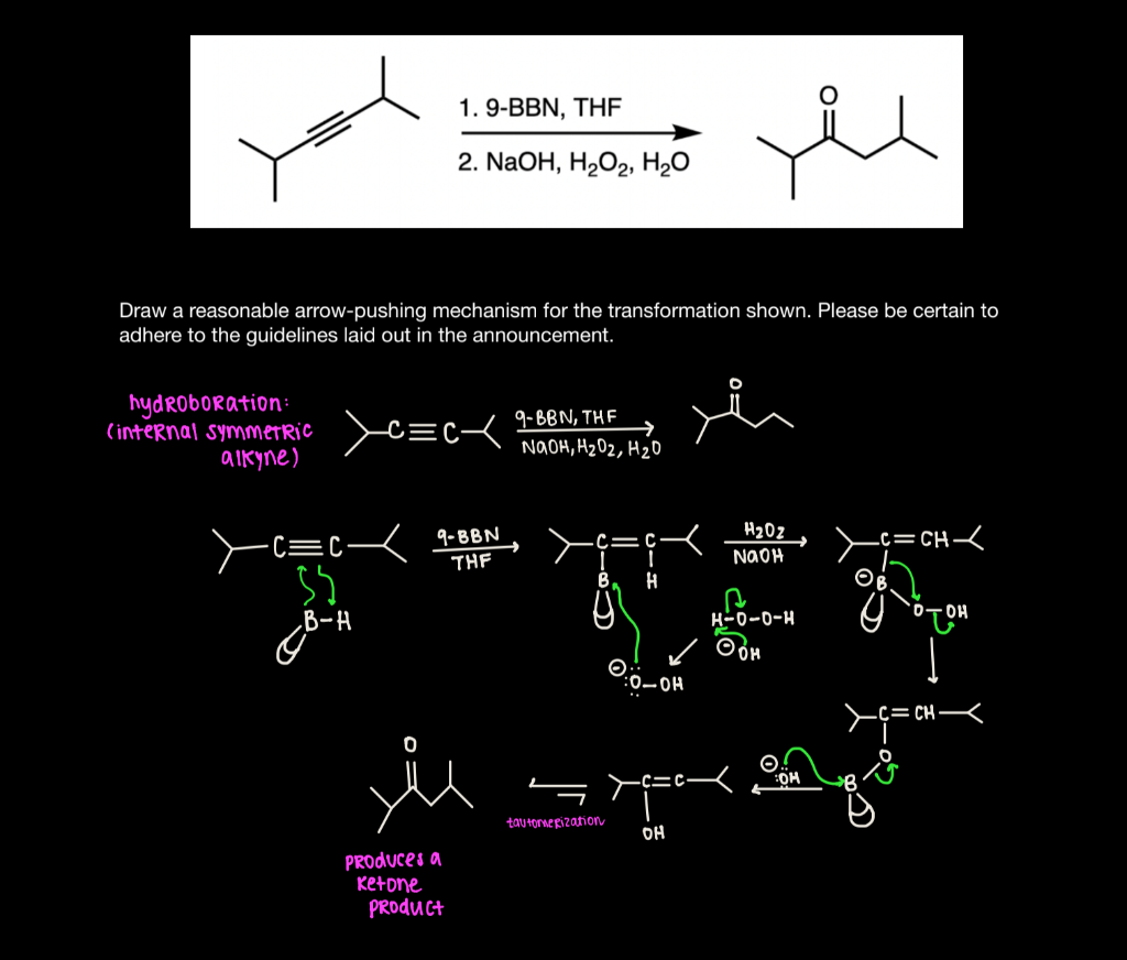 Solved Did I do this mechanism correct? Also, can someone | Chegg.com