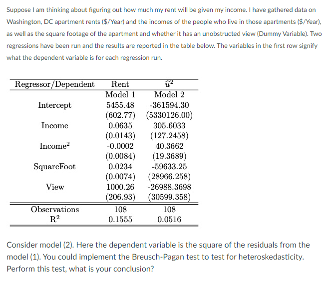 Solved Suppose I am thinking about figuring out how much my | Chegg.com