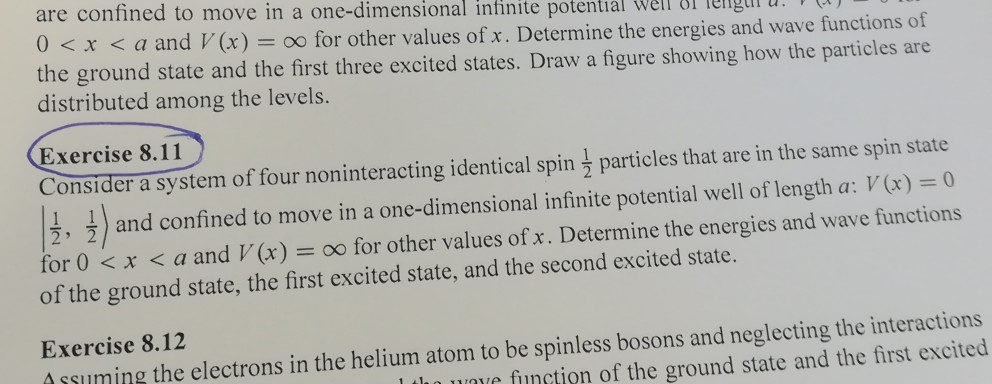 Solved Exercise 5.11 Consider the wave function (a) Write | Chegg.com