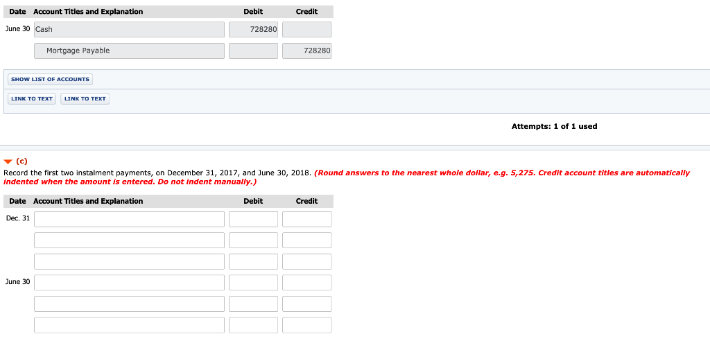 Solved Problem 10-4A (Part Level Submission) Interactive | Chegg.com