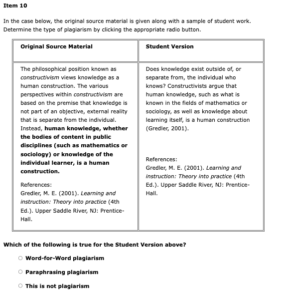 Solved In the case below, the original source material is | Chegg.com