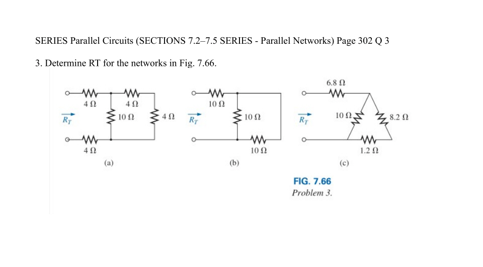 Solved SERIES Parallel Circuits (SECTIONS 7.2–7.5 SERIES - | Chegg.com