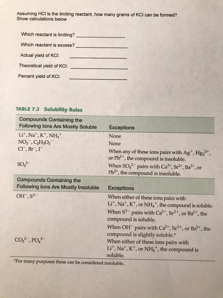 Solved 4. A sample of potassium bicarbonate (KHCO3)(Molar | Chegg.com