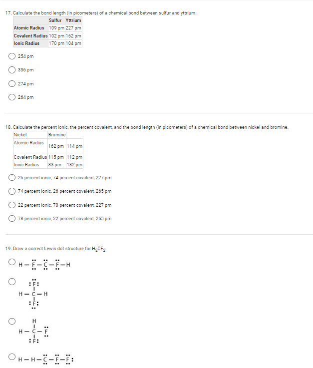 Solved 13. Calculate the percent ionic character of a | Chegg.com