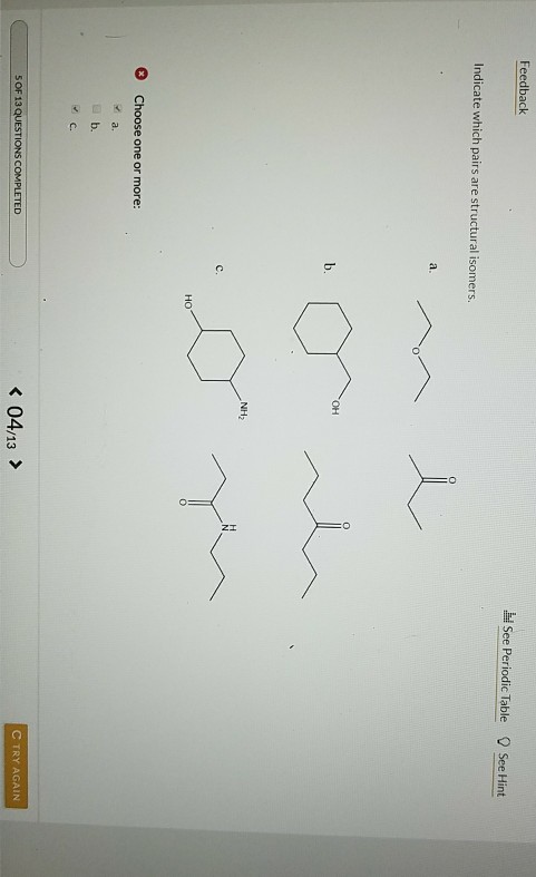 Solved Indicate which pairs are structural isomers. | Chegg.com Solved Indicate which pairs are structural isomers. | Chegg.com