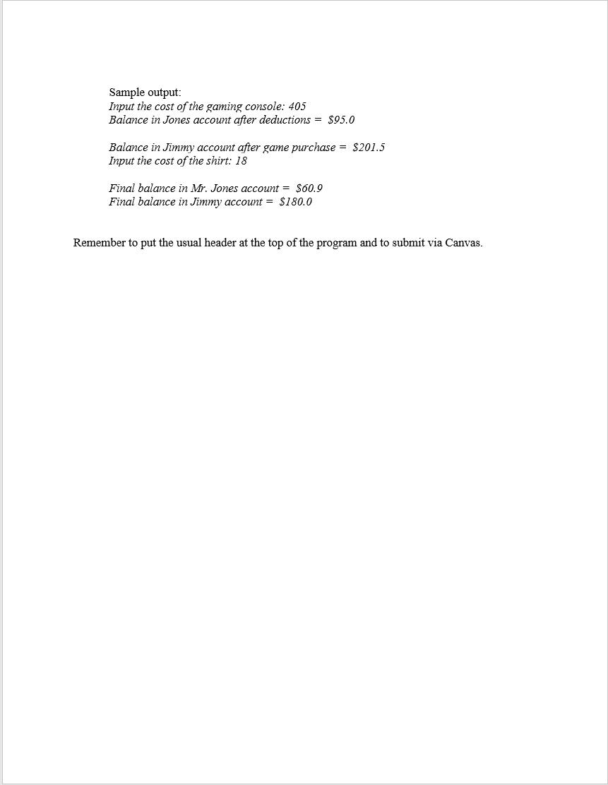 EGR 140: Computer Programming Assignment #17: Due: | Chegg.com