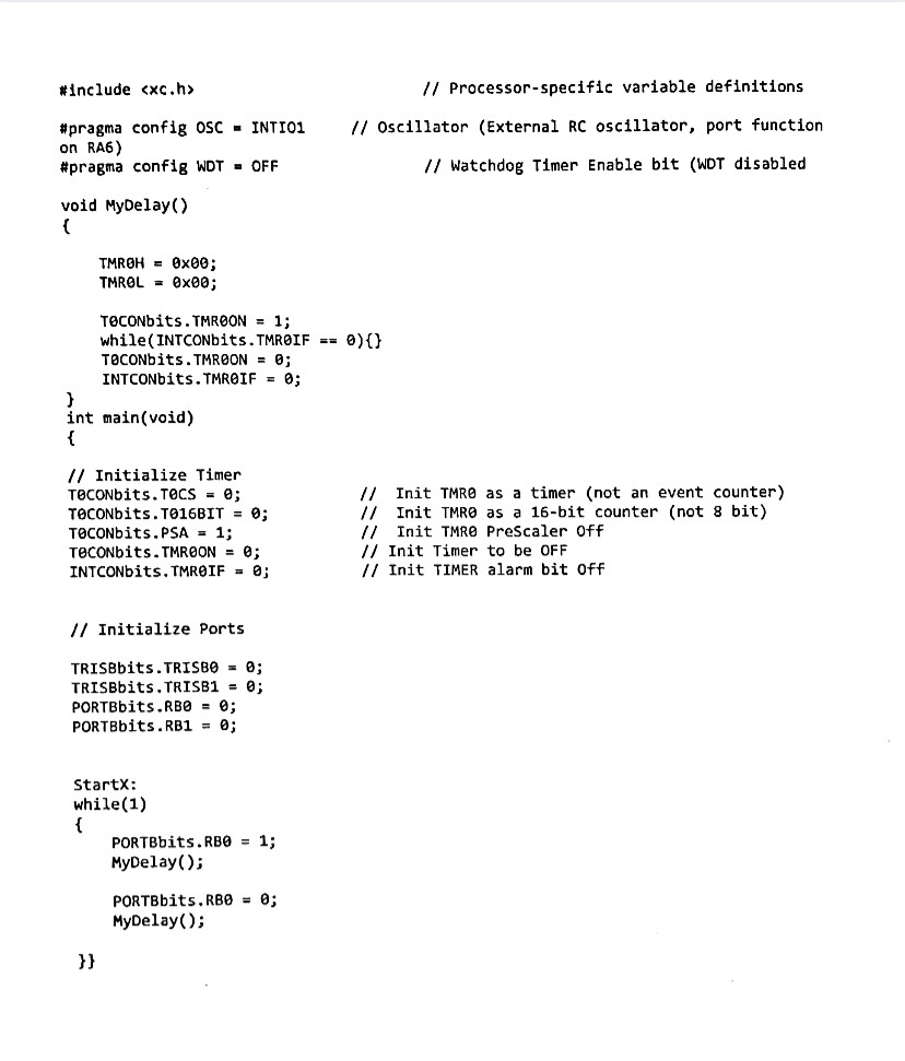 Solved Using mplab x. using microchip embedded→ standalone | Chegg.com