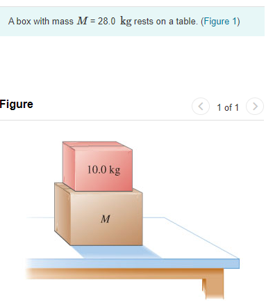 Solved Part A Determine the weight of the box. (Express your | Chegg.com