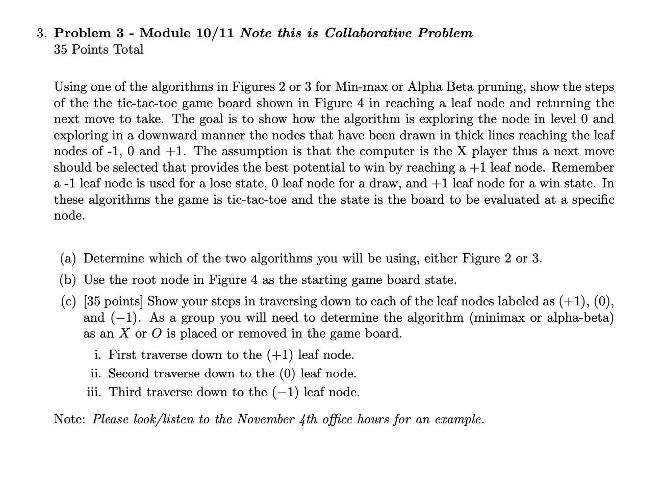 3. Problem 3 - Module 10/11 Note this is | Chegg.com