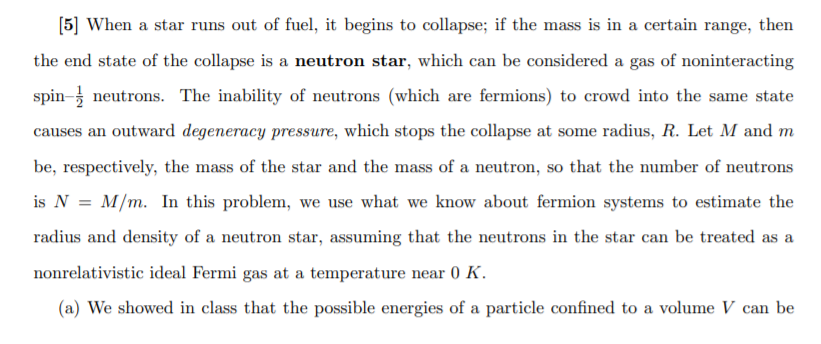 Solved [5] When a star runs out of fuel, it begins to | Chegg.com