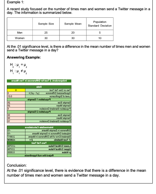 Solved Example 1: A recent study focused on the number of | Chegg.com