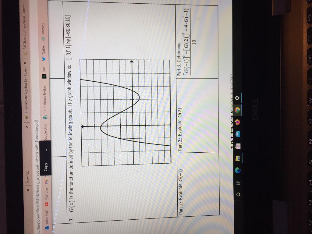 Solved = Intermediate Algebra 2e - Open X 3.6 Graphs of | Chegg.com