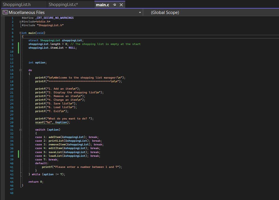 Solved Hello! I need help with completing the last function | Chegg.com