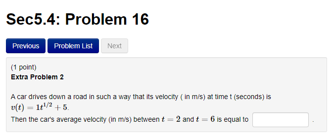 Solved Sec5.4: Problem 16 Previous Problem List Next (1 | Chegg.com