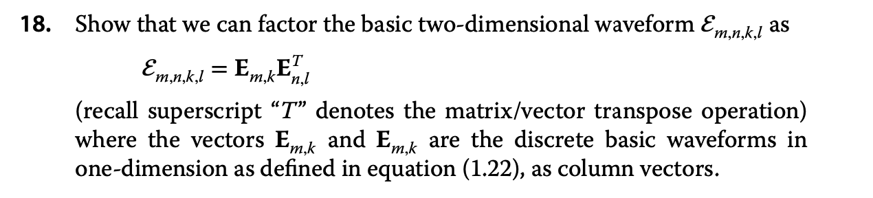 Solved This question is from exercises of Discrete Fourier | Chegg.com