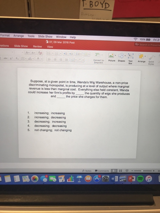 Solved BOYD Format Arrange Tools Slide Show Window Help 100% | Chegg.com