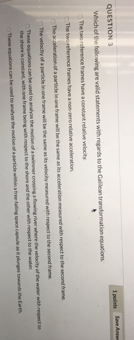 Solved Which of the following are valid statements with | Chegg.com