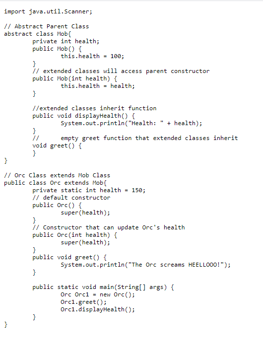 Solved i need help on this on JAVA only pls, pls include | Chegg.com