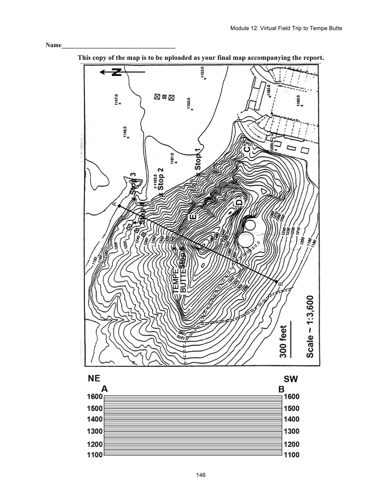 Solved: I Need To Make A Topographic Map, Take Field Notes... | Chegg.com