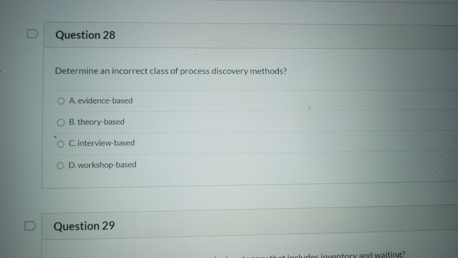 Select the most appropriate goal of the process | Chegg.com