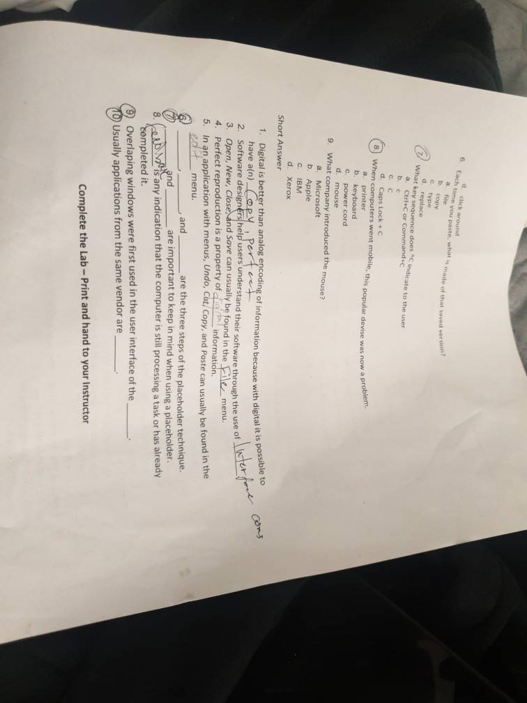 Solved 9.the first user interface to use overlapping windows | Chegg.com