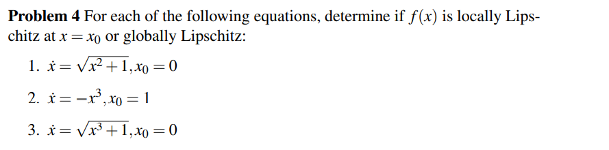 Solved Problem 4 For each of the following equations, | Chegg.com