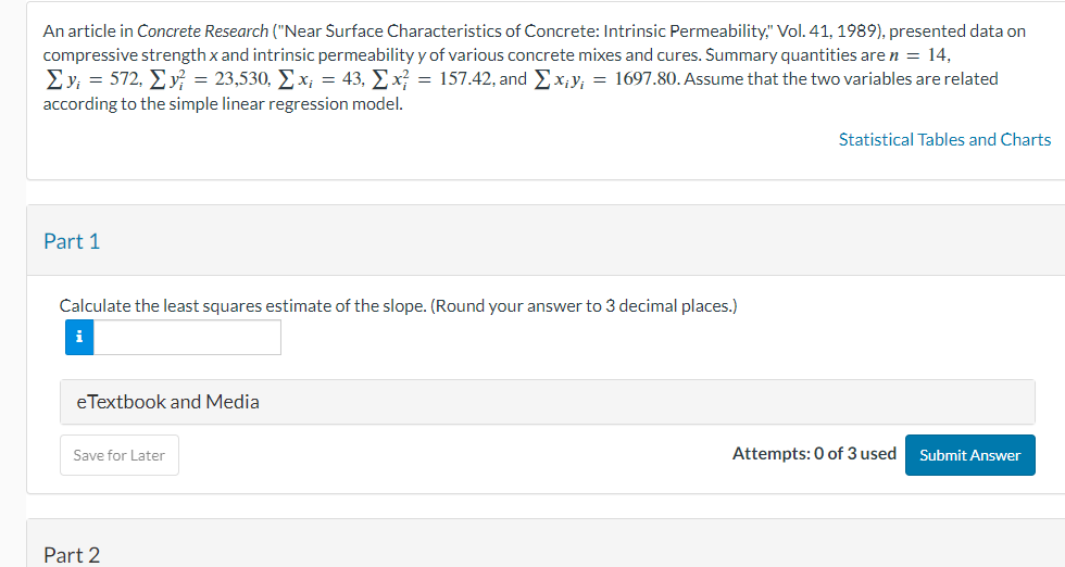 Solved An article in Concrete Research ("Near Surface | Chegg.com