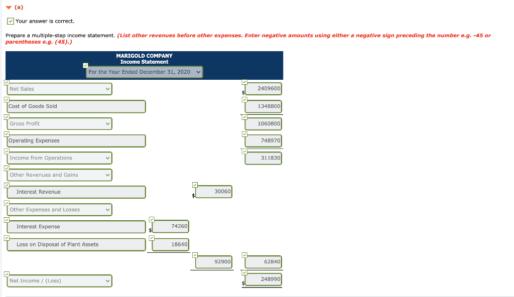 Solved Exercise 5-10 a-c (Part Level Submission) (Video) In | Chegg.com