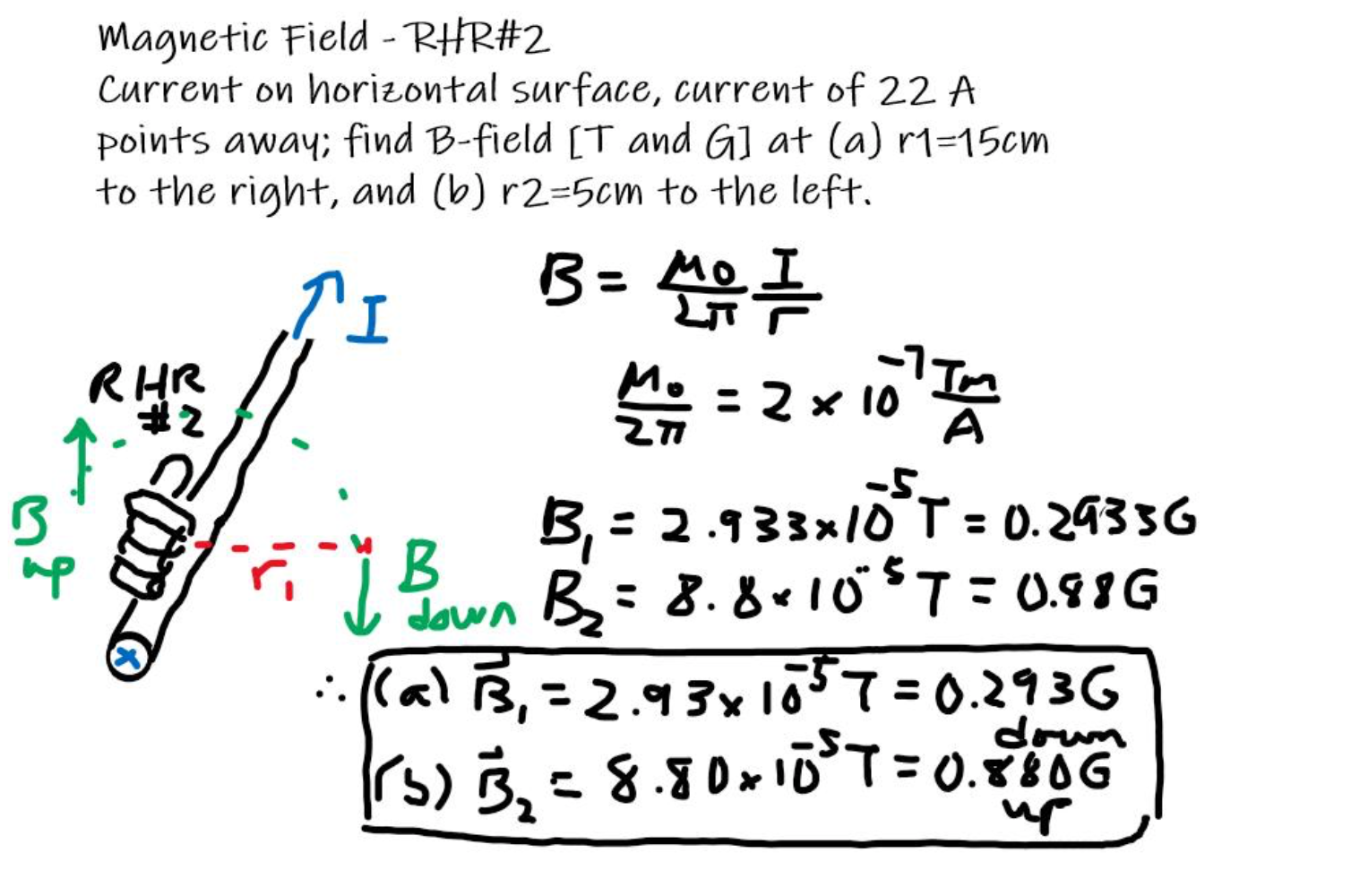 Solved Magnetic Force - RHR#1 charge of +0.111 C has | Chegg.com