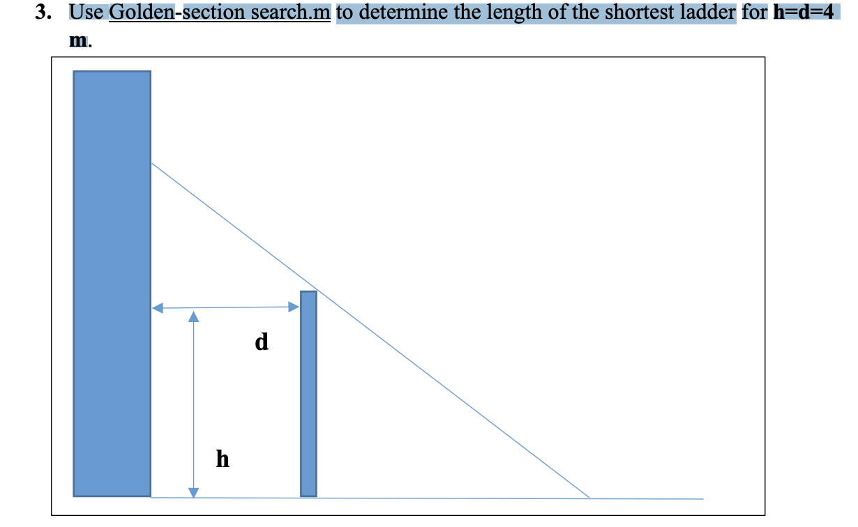 Solved Please reply using Matlab code Use Golden-section | Chegg.com