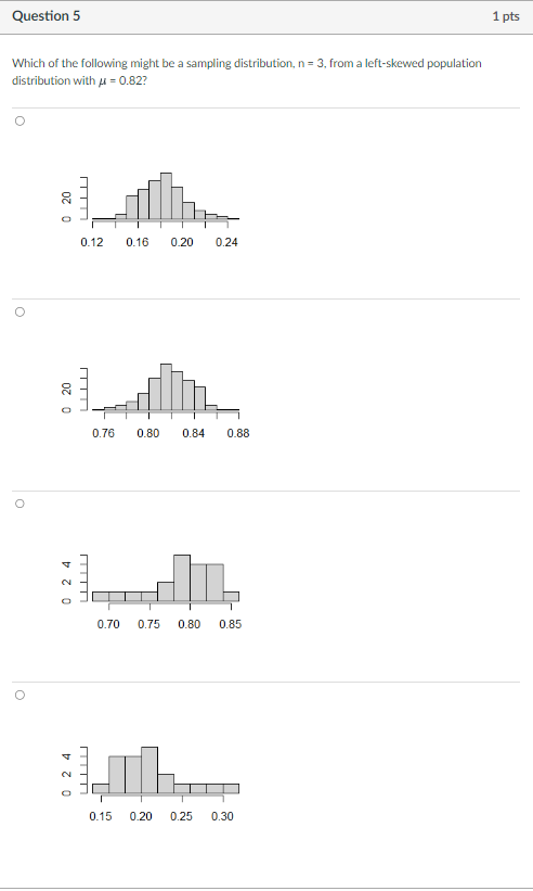 Solved Which of the following might be a sampling | Chegg.com