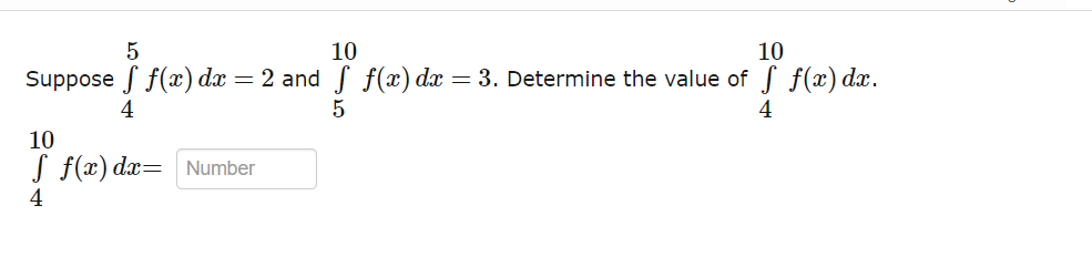 Solved 6 6 Suppose f(x) dx = -5 and S g(x) dx = 1. Evaluate | Chegg.com