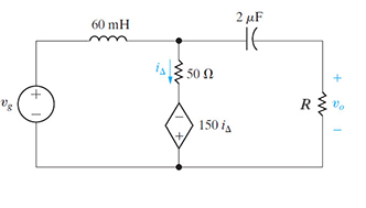 Solved Use the mesh-current method to find the steady-state | Chegg.com