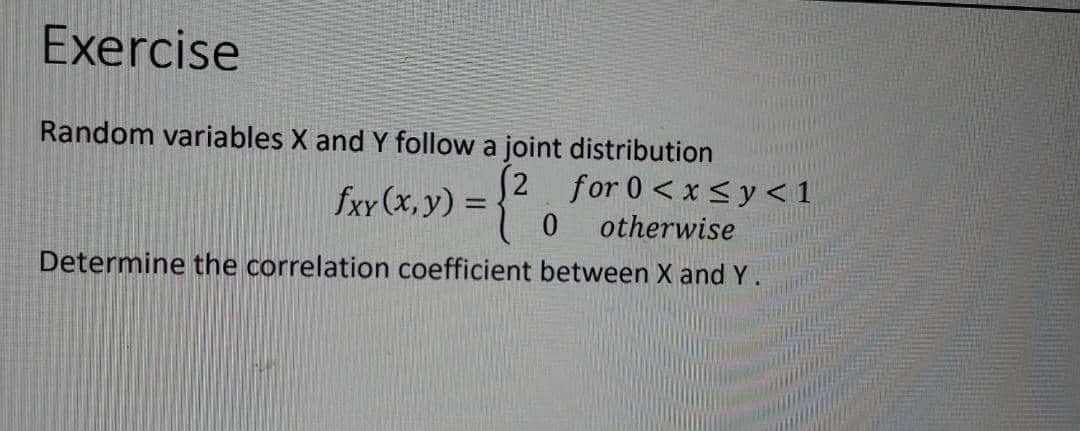 Solved Random variables X and Y follow a joint distribution | Chegg.com
