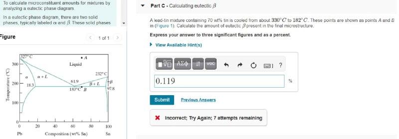 Solved To calculate microconstituent amounts for mixtures by | Chegg.com