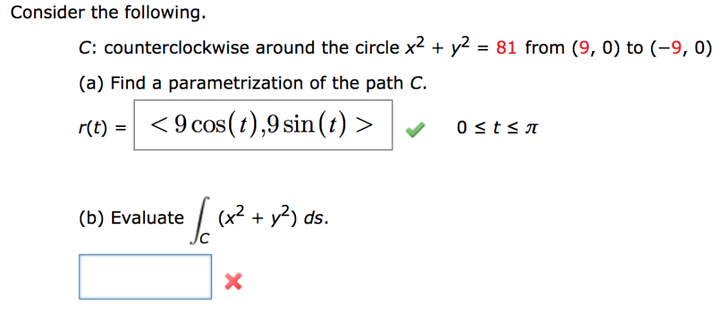 Solved Consider the following. C: counterclockwise around | Chegg.com Solved Consider the following. C: counterclockwise around | Chegg.com