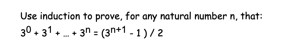 Solved Use induction to prove, for any natural number n, | Chegg.com