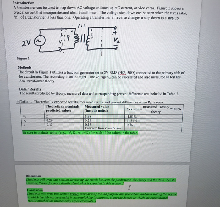 Solved Introduction: The following circuit includes a | Chegg.com