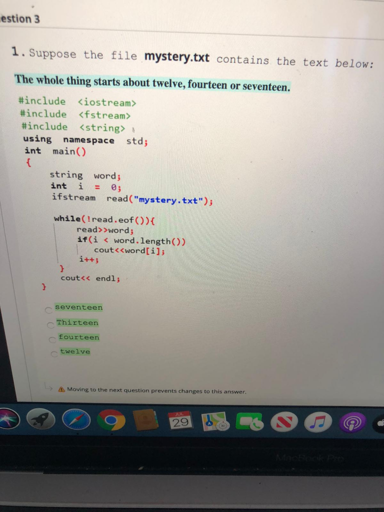 Solved estion 3 1. Suppose the file mystery.txt contains the | Chegg.com