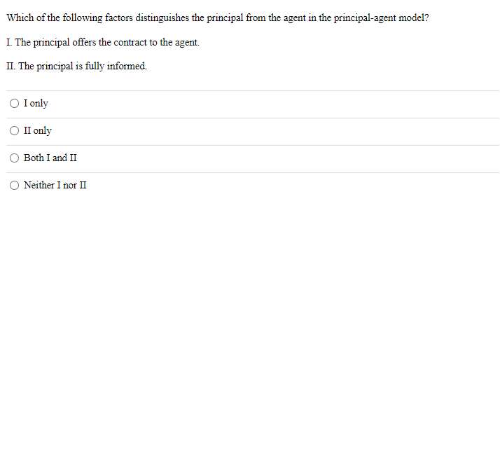 Solved Which of the following factors distinguishes the | Chegg.com