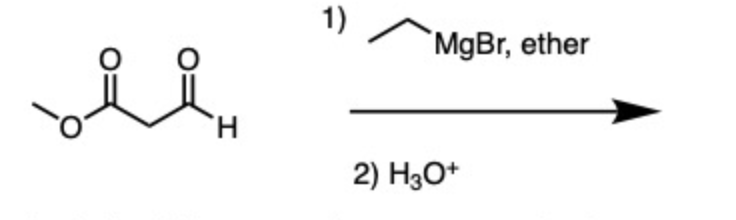 Solved Sia BH v H2O2, NaOH MgBr, ether 2) H30+ NaBH4 | Chegg.com