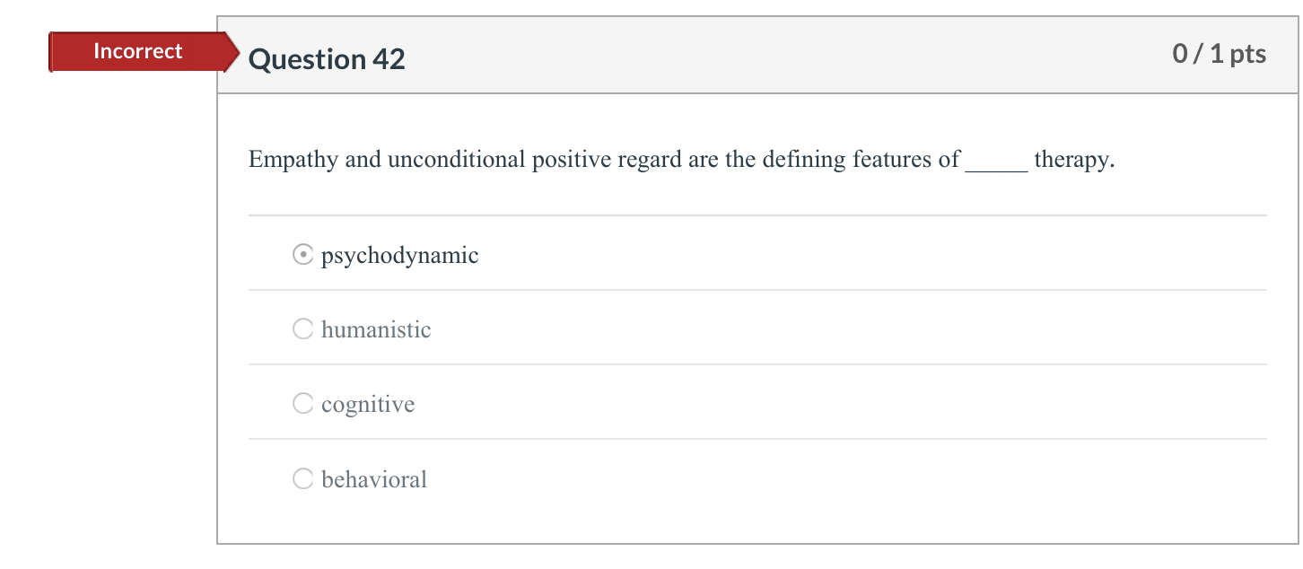 Solved Incorrect Question 38 0/1 pts Classical conditioning | Chegg.com