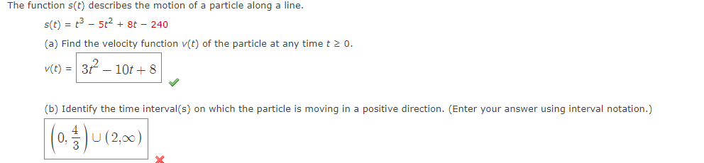 Solved I am not sure why this is coming back as wrong? | Chegg.com