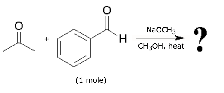 Solved NaOCH3 CH3OH, heat (1 mole) NaOCH3 CH3OH, heat | Chegg.com